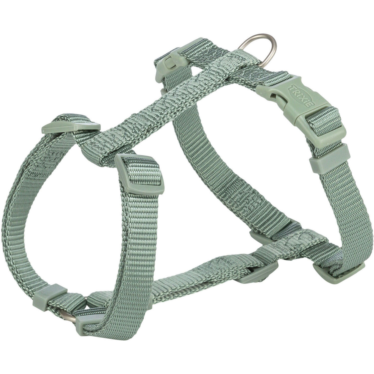 Arnés Premium, L–XL, 75–120 cm/25 mm, Salvia – eccoanimal
