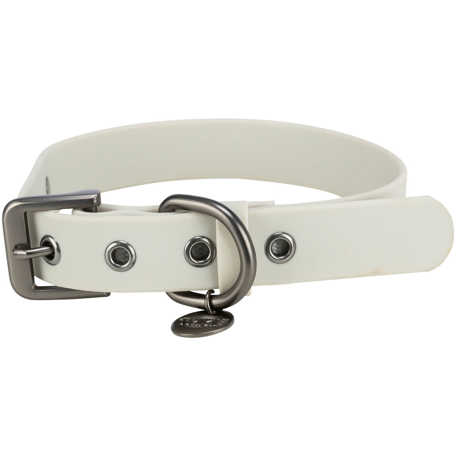 CityStyle Collar, PVC, S–M: 30–37 cm/20 mm, Gris Claro – eccoanimal