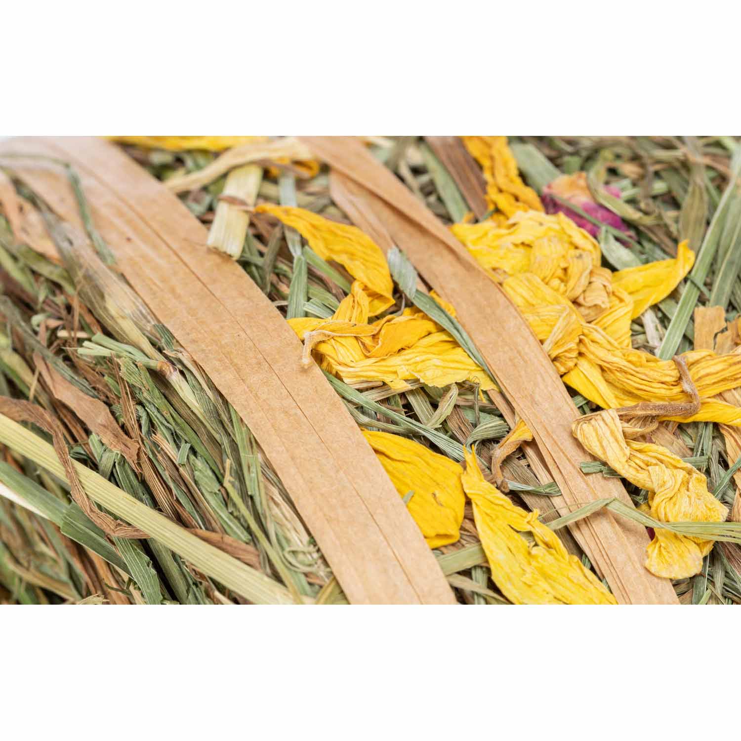 Rollo de heno con flores, 500 g – eccoanimal